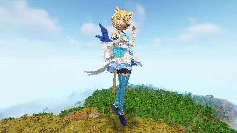 Minecraft Felix Argyle Statue Minecraft Map