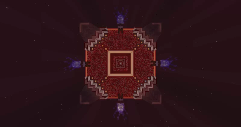 Magenta Spawn (Remastered Red) Minecraft Map