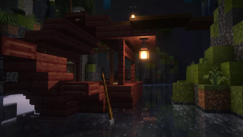 Custom Forest Terrain small Minecraft Map