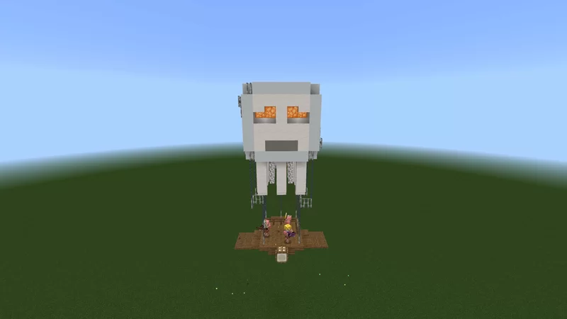 Minecraft Movie | Piglin War Barge Minecraft Map