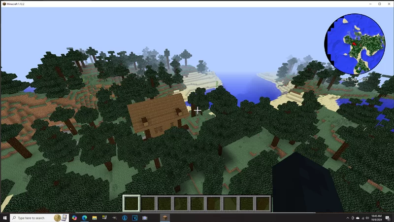 Raised Cabin on a Spruce Forest Island for Java minecraft v 1.12.2 ...