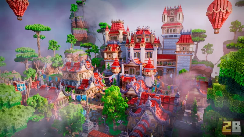 Summer Flowering - Spawn Minecraft Map