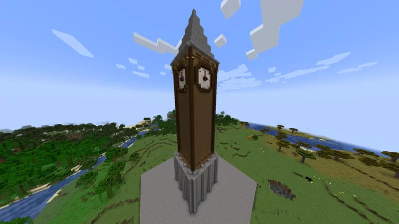 Clock Tower Minecraft Map