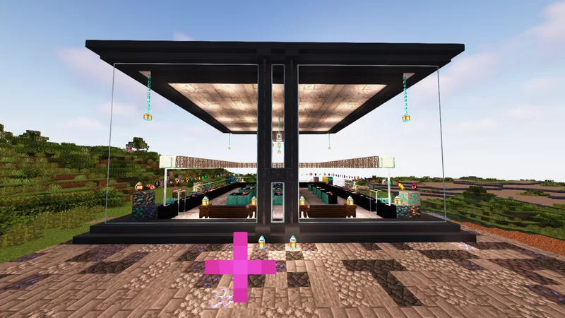 All The Mods 9 Minecraft ATM9 Builds - Building A Modern Jewelry Store ...