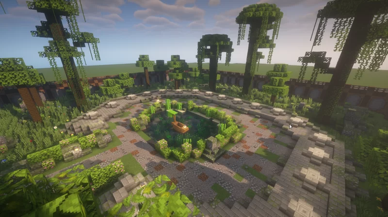 Minecraft Server Hub || Forest Theme || Downloadable World Minecraft Map