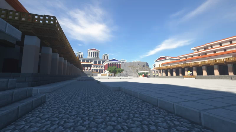 Mesogeos Project: Roma Minecraft Map