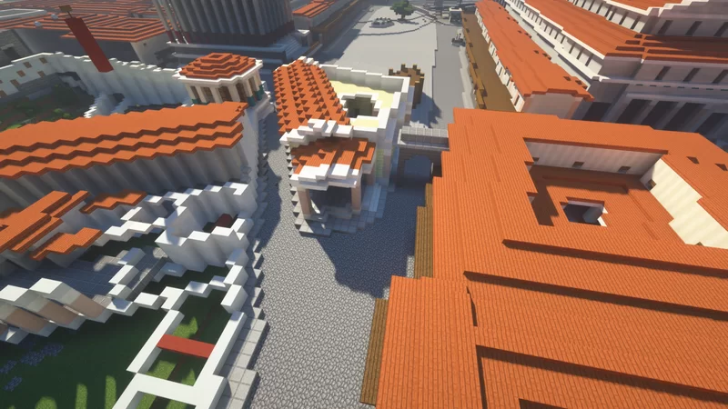 Mesogeos Project: Roma Minecraft Map