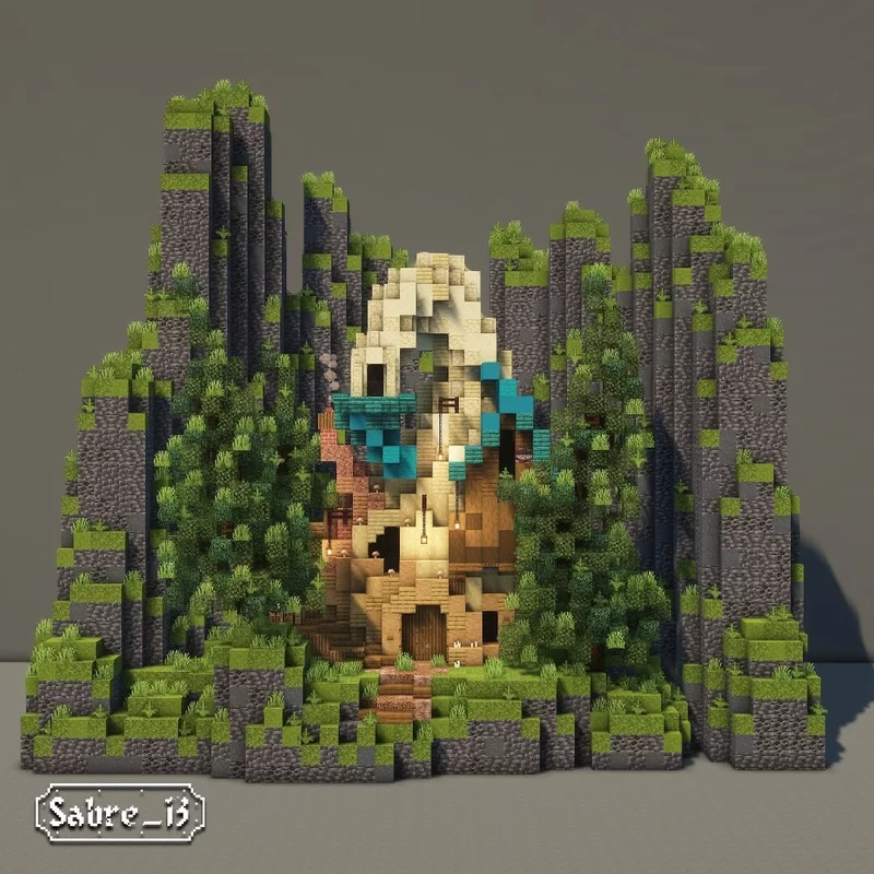 Abstract Vase House Minecraft Map