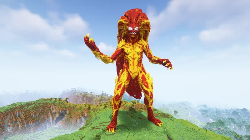 Minecraft Scream Marvel Statue Minecraft Map