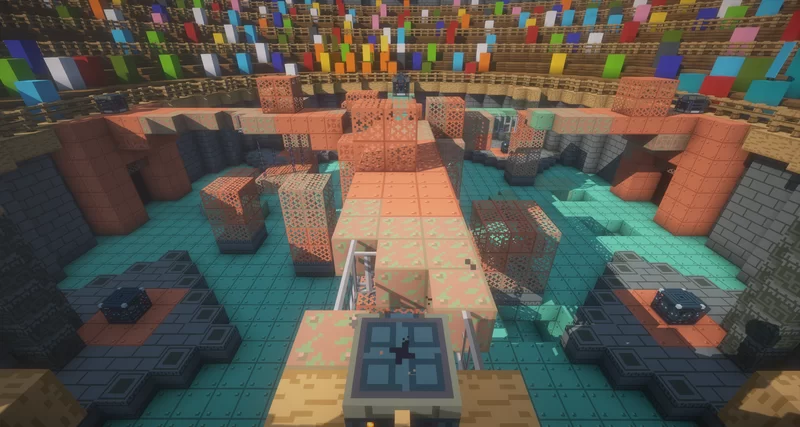 8 Vanilla Themed PVP Maps Minecraft Map