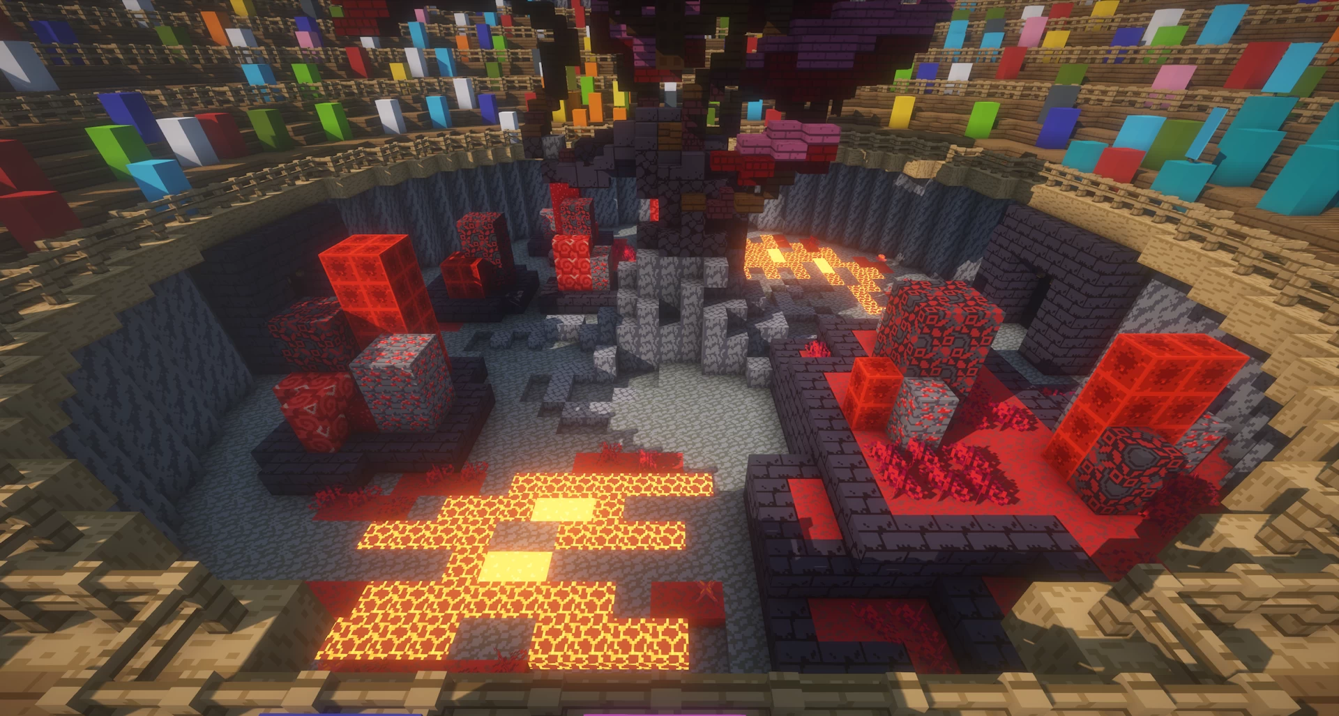 Pvp Minecraft Maps 1163 1152 Part 8 Shadow Maze] PvP FFA 1.8 Map +3k