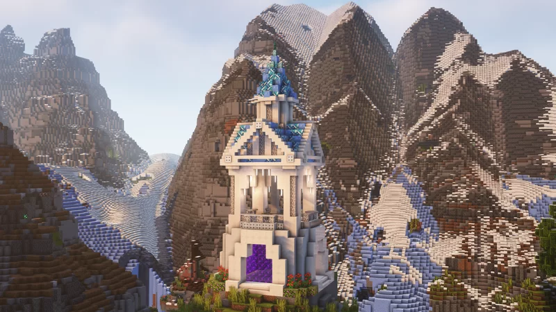 Minecraft:Quartz portal Minecraft Map
