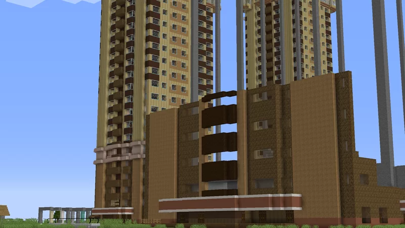 Almaty Mega Towers Minecraft Map