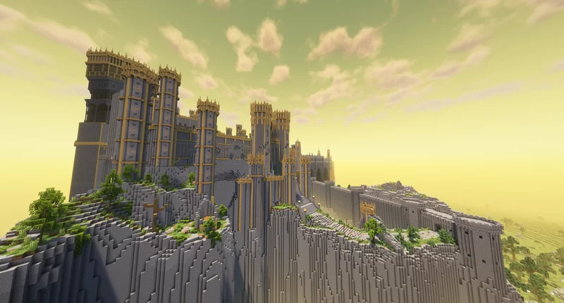 Building Elden Ring in Minecraft Minecraft Map