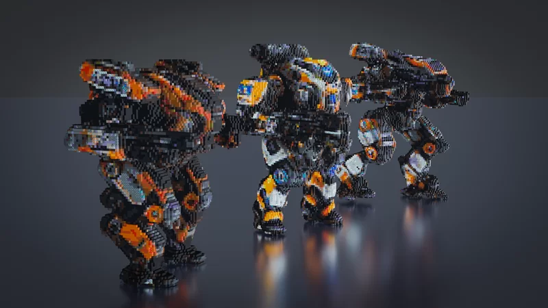 FREE | TitanFall Robots | Weaponized Minecraft Map