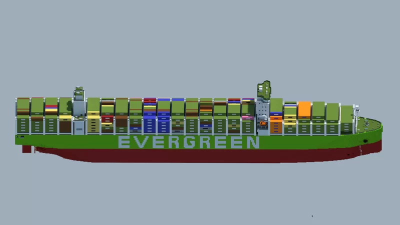 Container Ship Ever Magi Minecraft Map