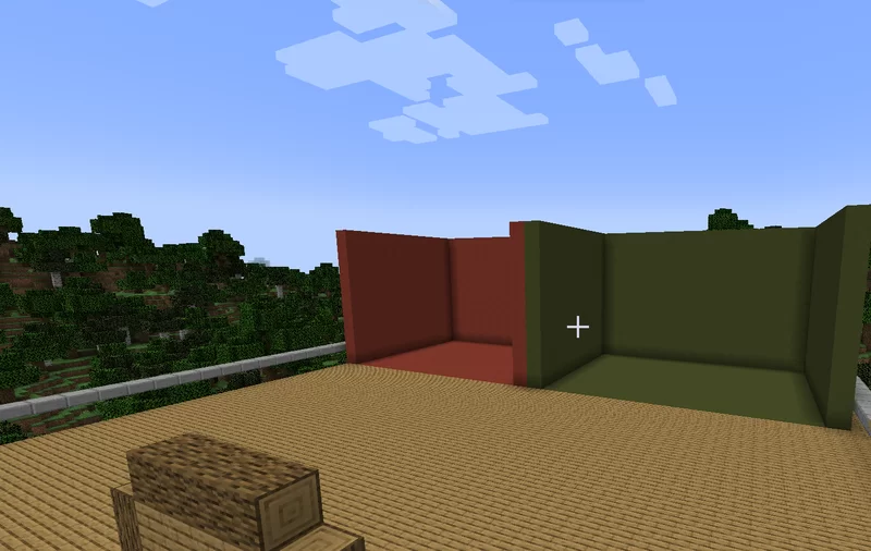 1vs1 construction battle Minecraft Map