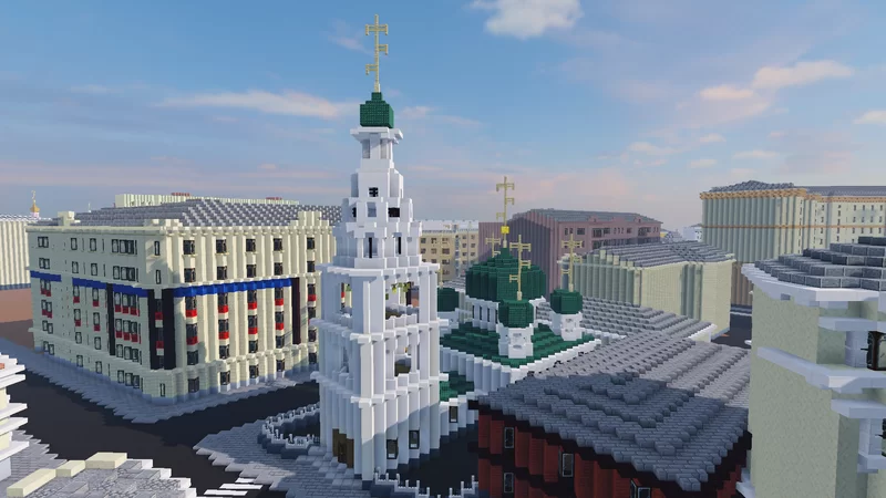 Church of the Assumption of the Blessed Virgin Mary near Chumakovskaya ...