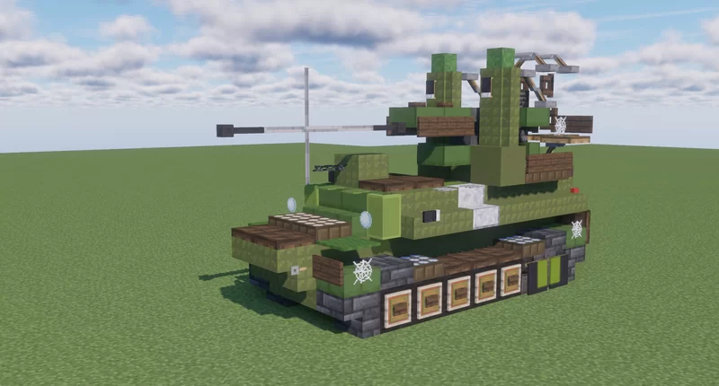 MT-LB with AZP S-60 Self-Propelled Anti-Aircraft Gun (1.5:1 Scale ...