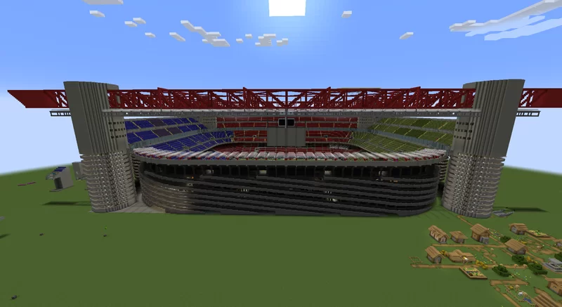 San Siro Stadium Minecraft Map