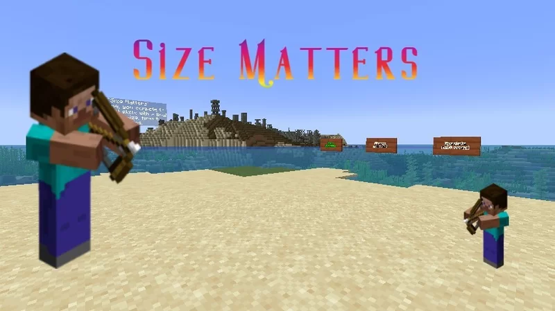 Size Matters Minecraft Map