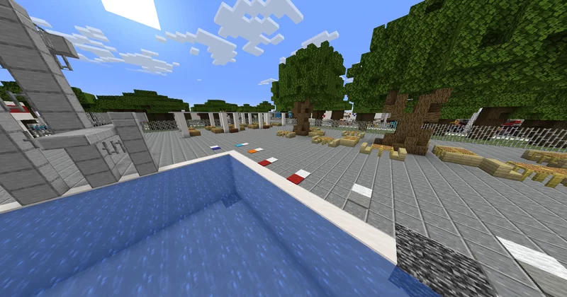 Community Pool (JAVA, SCHEMATIC, BEDROCK) Minecraft Map