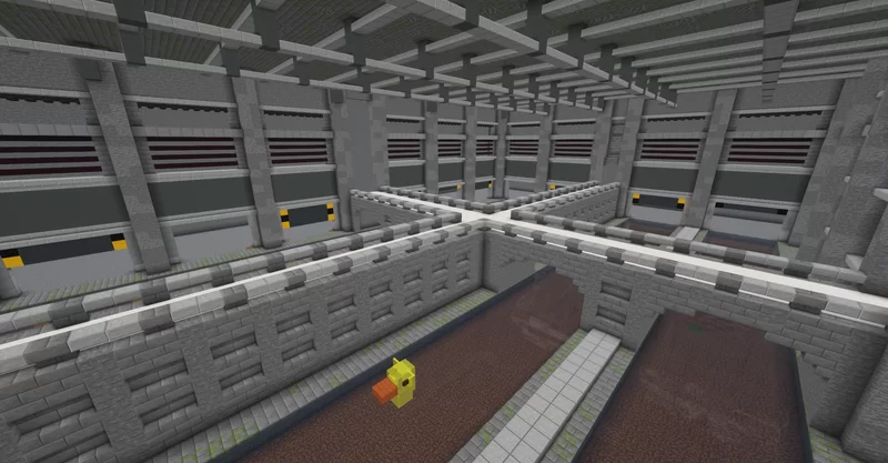 Survival Friendly Storage Room Schematic for Minecraft 1.12+ | Free ...