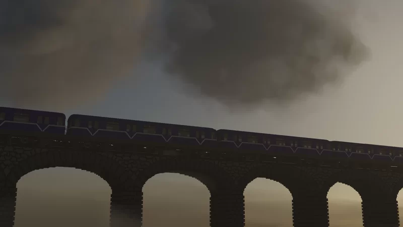 Stone bridge Minecraft Map