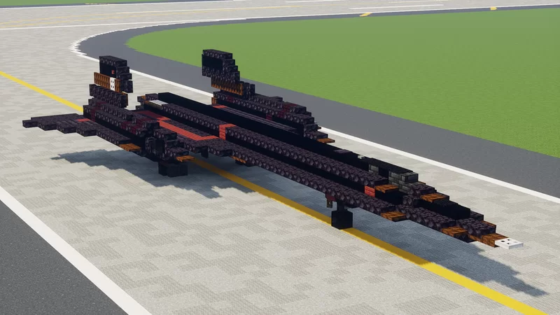 Lockheed SR-71 Blackbird Minecraft Map