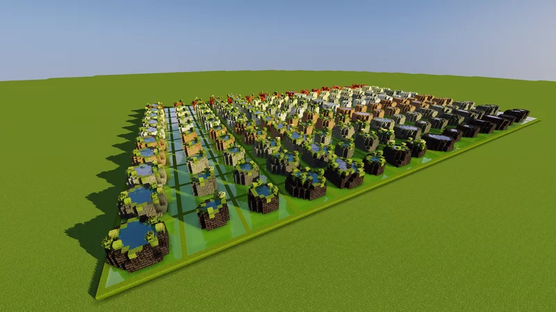 hot spring assets (160 assets) Minecraft Map