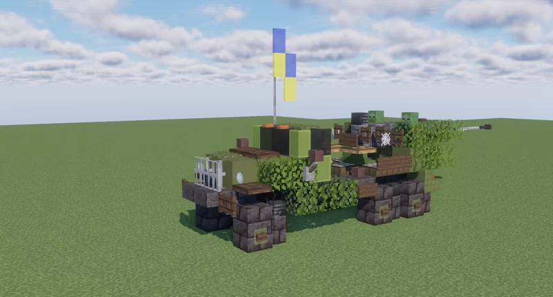 Zil-131 with AZP S-60 Self-Propelled Anti-Aircraft Gun (1.5:1 Scale ...