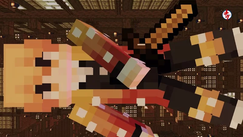 Demon Slayer Minecraft: Infinity Castle | Kimetsu no Yaiba 鬼滅の刃 | Minecraft Animation ...