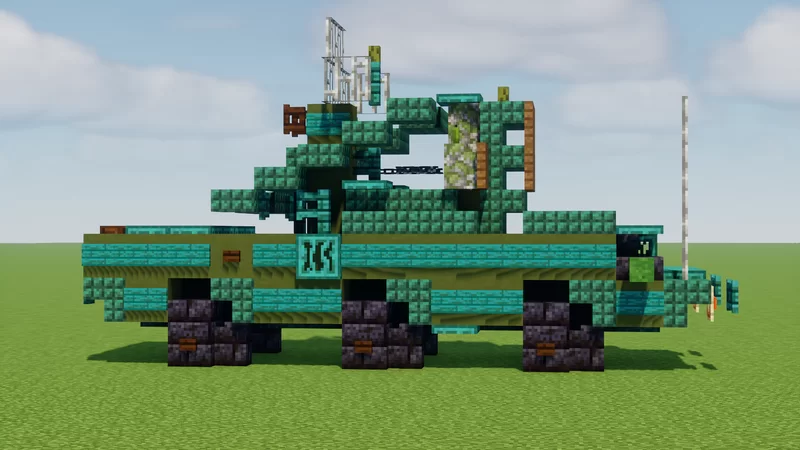 9K33 Osa-AKM Soviet SAM Minecraft Map