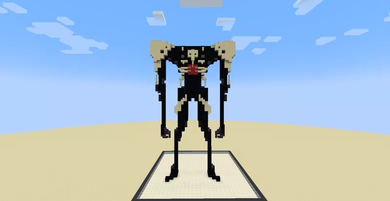 Angel from Evangelion Minecraft Map