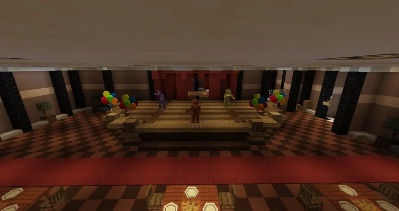 Fnaf Atlantic craft Minecraft Map