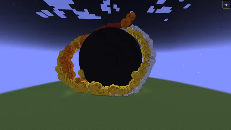 Explaining Black Holes Minecraft Map