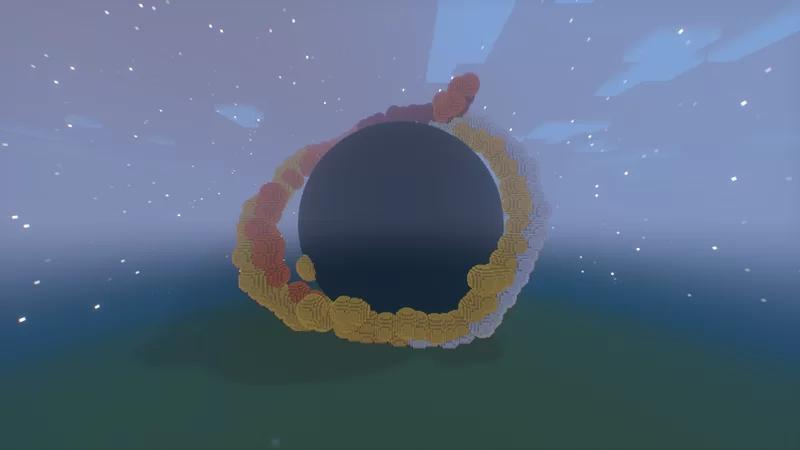 Explaining Black Holes Minecraft Map