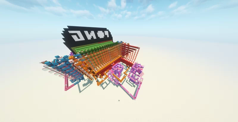 Redstone Pong Minecraft Map