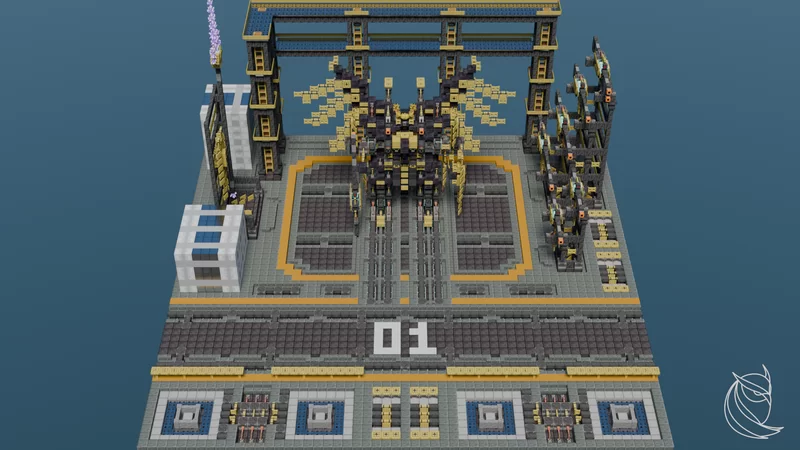 Minecraft Battle Mecha Pack Minecraft Map