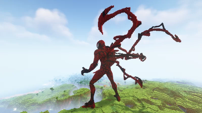 Minecraft Carnage Statue Minecraft Map