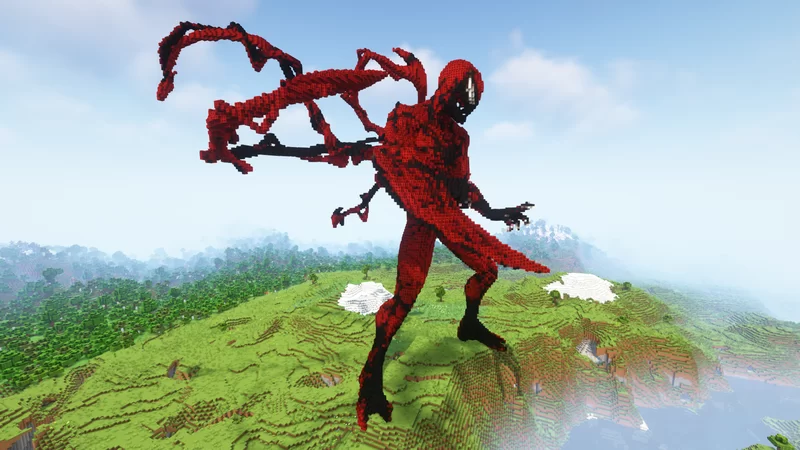 Minecraft Carnage Statue Minecraft Map
