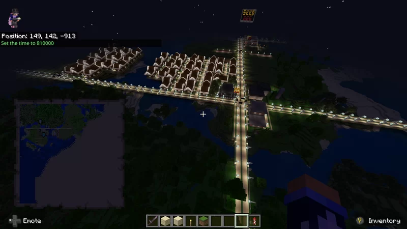 Scary City - Seed 666 Content Minecraft Map