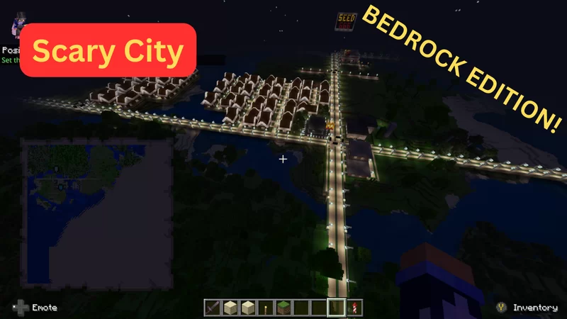 Scary City - Seed 666 Content Minecraft Map