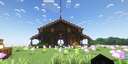 Spruce and acacia barn Minecraft Map
