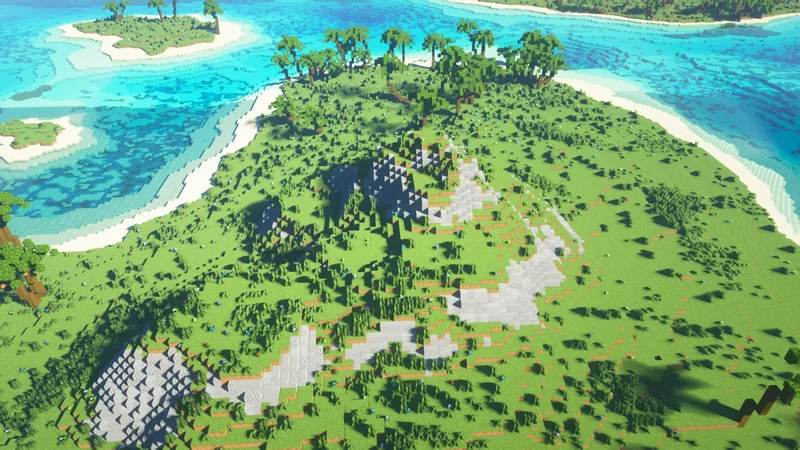 Small Carribean Archipelago Minecraft Map