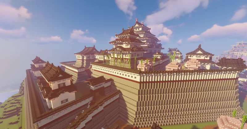 Japanese Castle EDO Minecraft Map