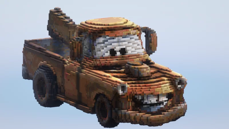 Mater from Cars Minecraft Map