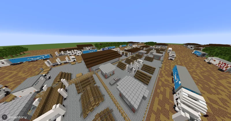 Timber Industry Map for Zombie Horde (SCHEMATIC ONLY) Minecraft Map