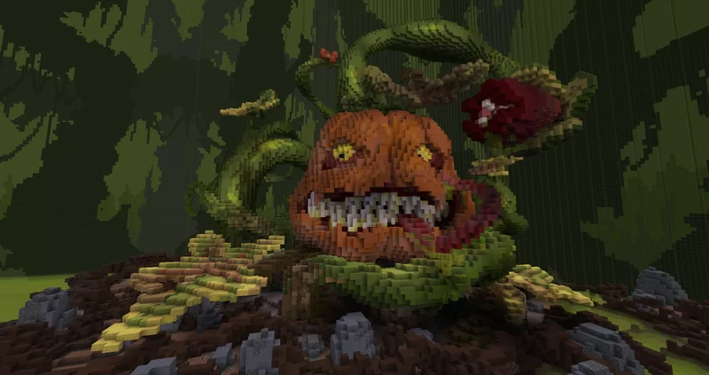 Monster pumpkin Minecraft Map