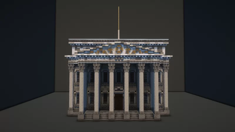 Bank Of Montreal - Montreal, Quebec Minecraft Map